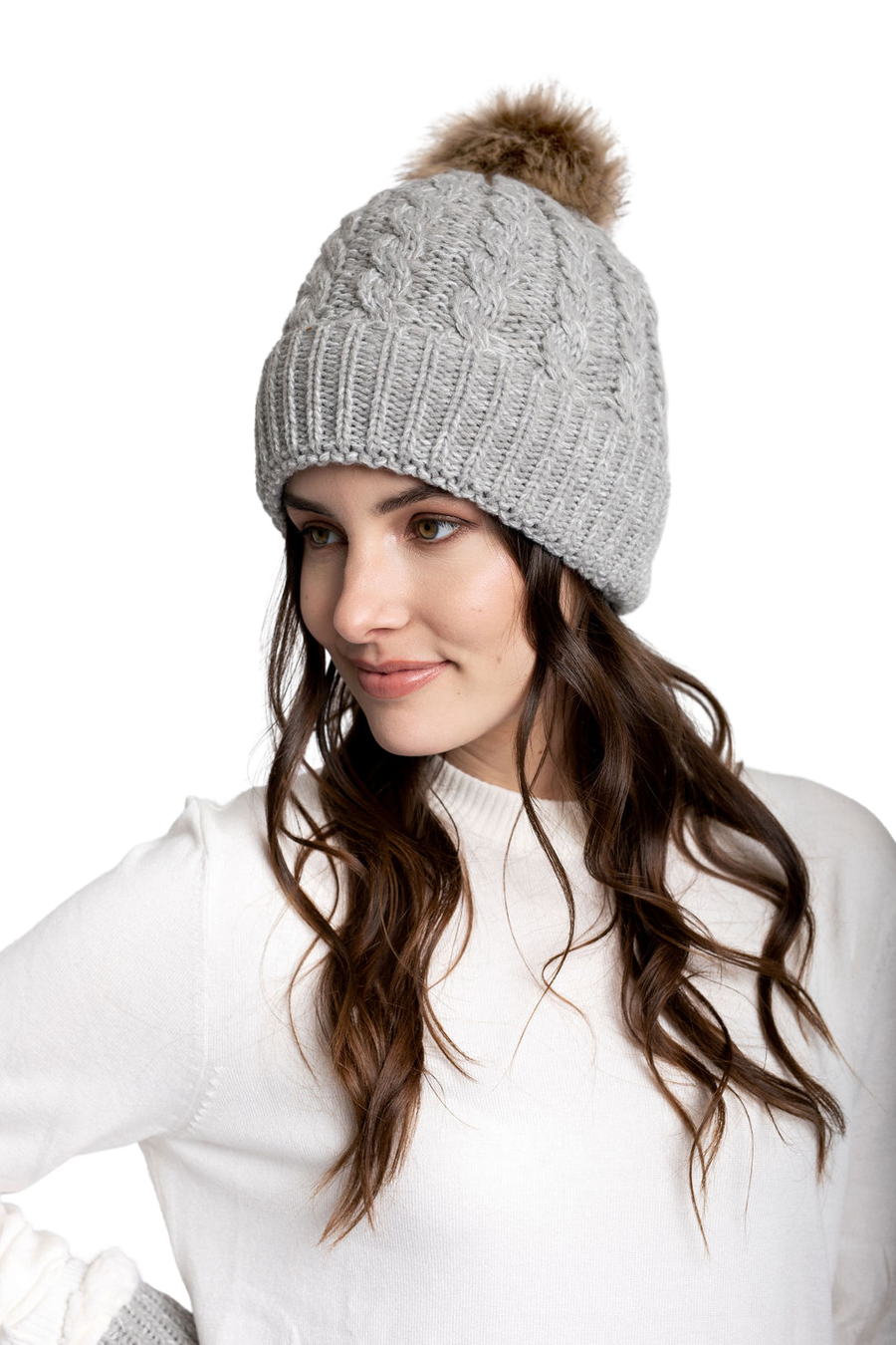 Pom Pom Hats | Knitted Beanies - Just Cozy