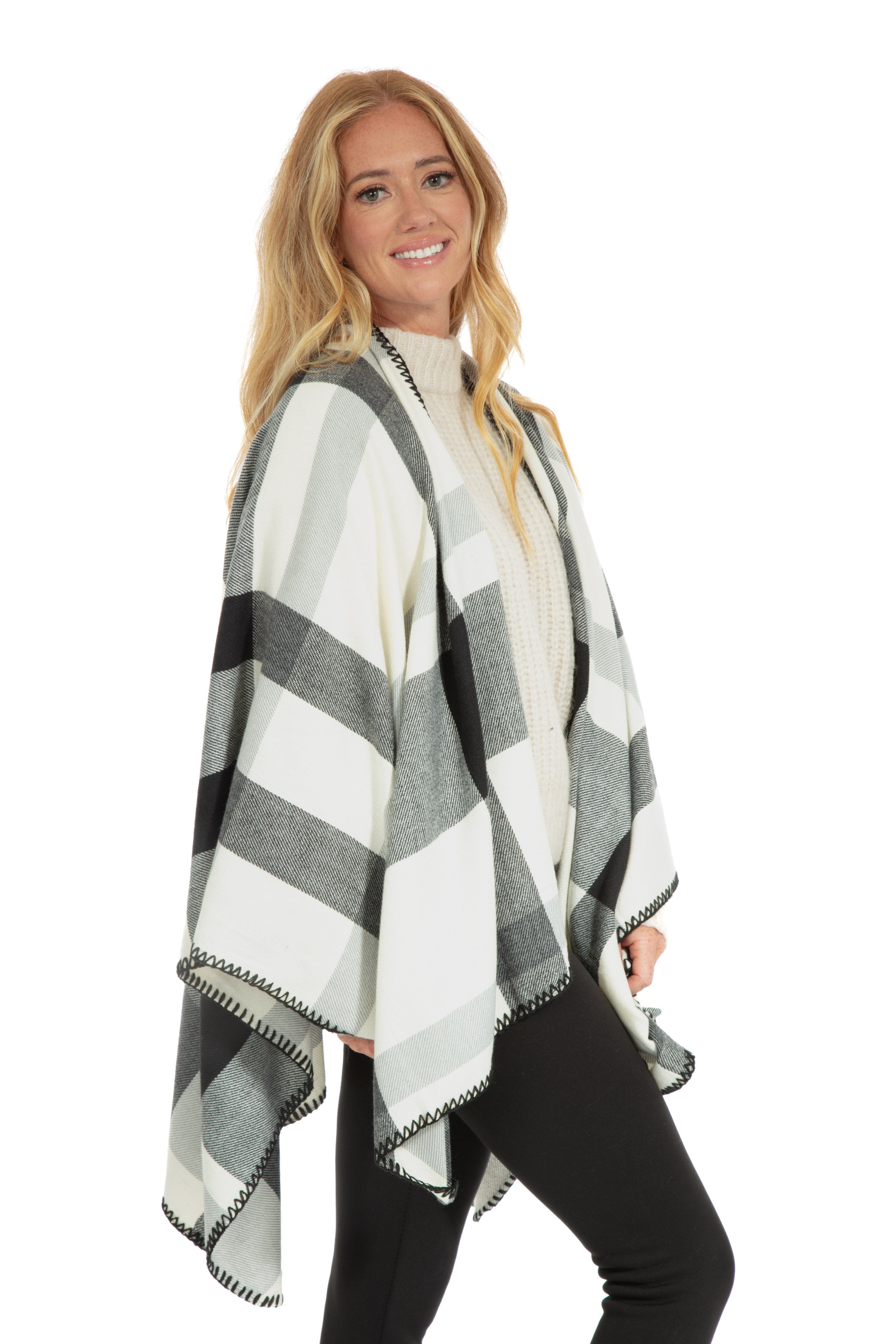 Mayerline - Poncho Scarf – Just Cozy